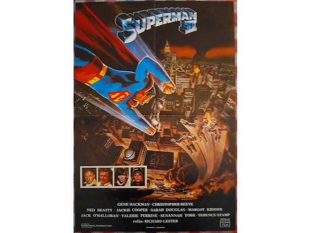 plakat SUPERMAN II
