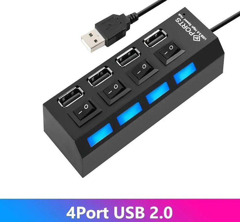 USB HUB 2.0 4 Porta KT-HUSB.24