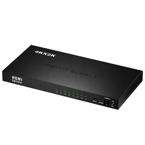 Kettz KT-HSP 1.8 HDMI spliter aktivni 1-IN8-OUT 5V3A