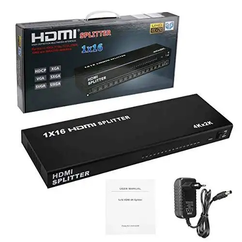 HDMI spliter aktivni 116 12V3A KT-HSP-1.16