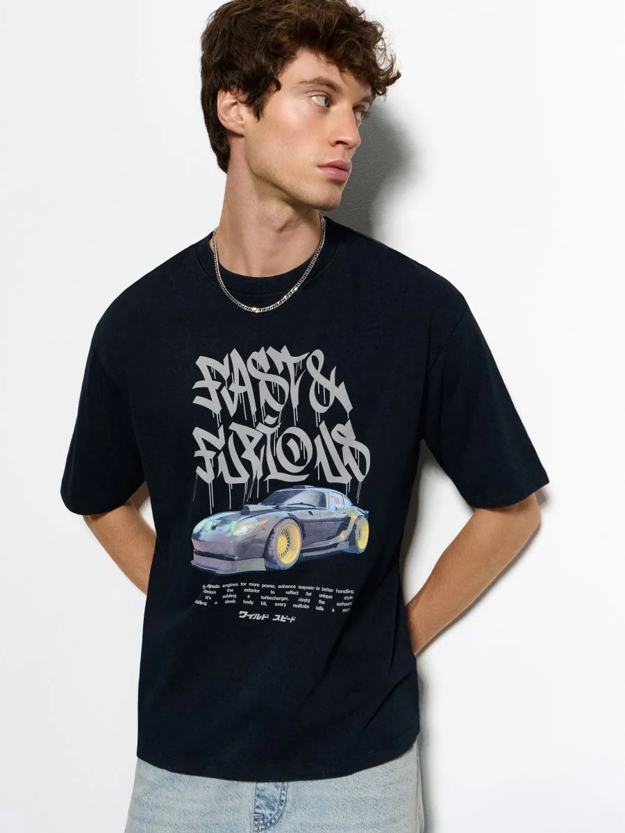 Majica sa printom Fast & Furious