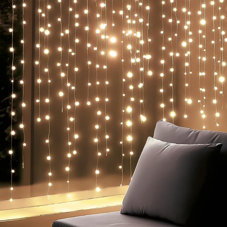 Svetleći niz sa 294 toplo bele LED diode