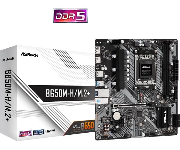 MB AM5 ASRock B650M-H/M.2+