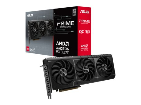 Graficka karta ASUS PRIME-RX9070-O16G AMD/16GB/GDDR/256bit/crna