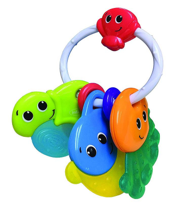 Infantino glodalica za bebe Morski svet 3 meseci + 115054