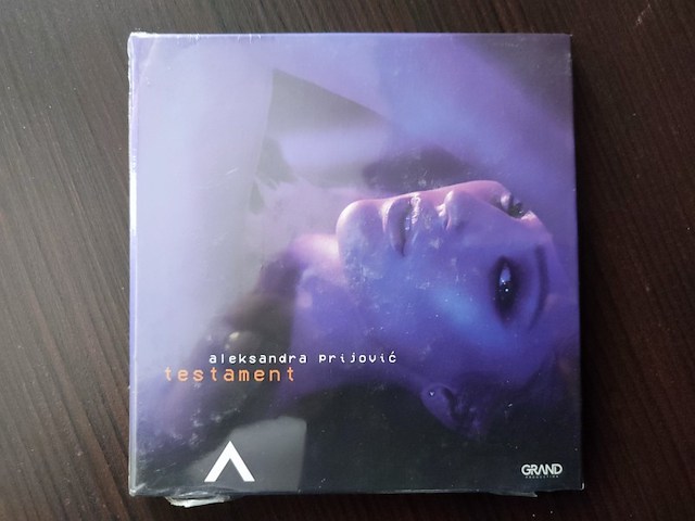Aleksandra Prijović ‎– Testament  (u celofanu)*