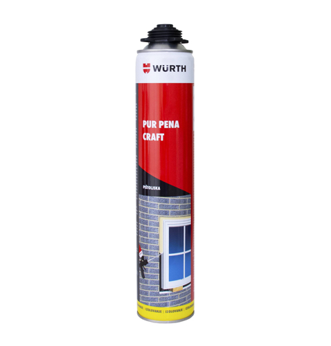 PUR PENA NISKOEKSANZIVNA PISTOLJSKA 750ML WURTH