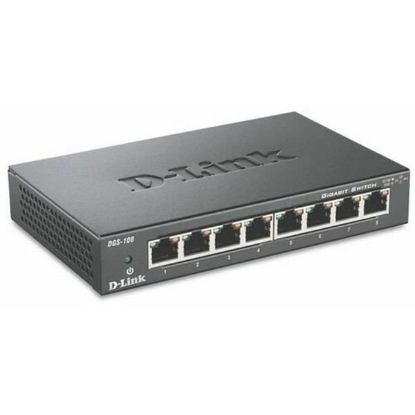 D-LINK SWITCH DGS-108GL 10/100/1000Mbps 8 portni