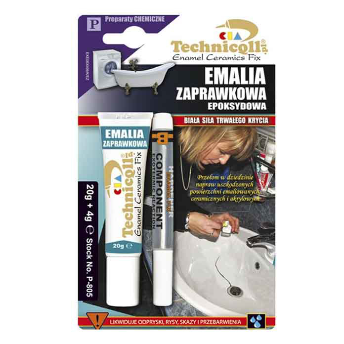 Emajl za popravke 20 g + 4 ml Enamel Ceramics Fix
