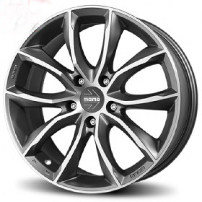 FELNA ALU 18X8.0 5/108 ET45 72.3 MOMO SCREAMJET EVO MATT ANT DIAMOND CUT