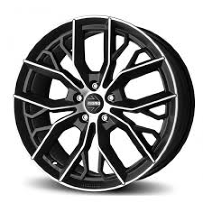 FELNA ALU 18X8.0 5/120 ET44 79.6 MOMO MASSIMO MATT BLACK DIAMOND CUT