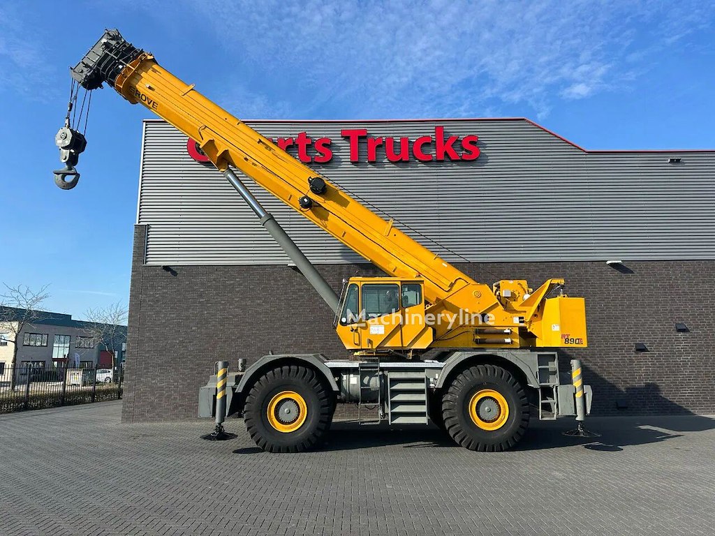 Grove RT890 E ROUGH TERRAIN CRANE, CE-markering dizalica za sve terene
