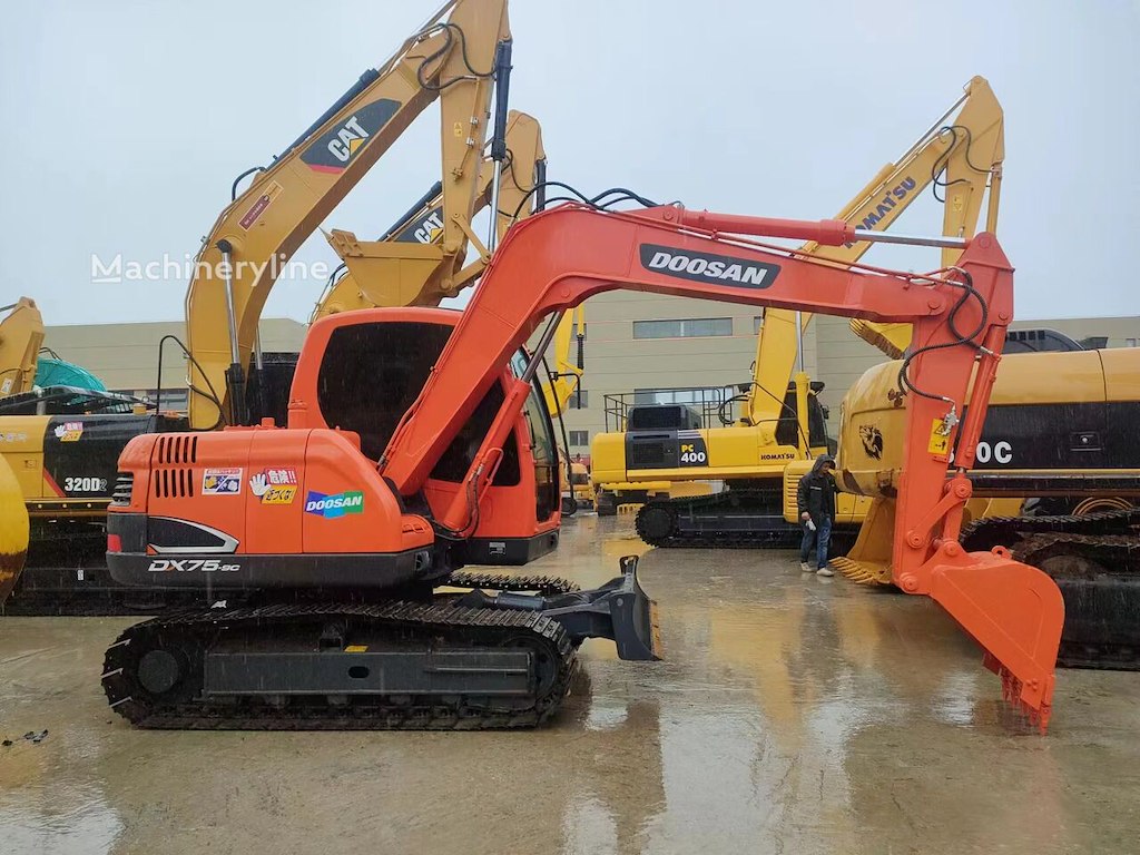 Doosan DX75 midi bager