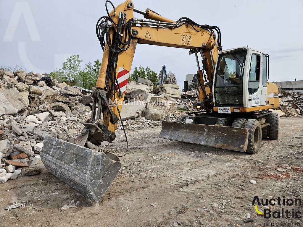 Prodaje se Liebherr A 316 Litronic bager točkaš na aukciji