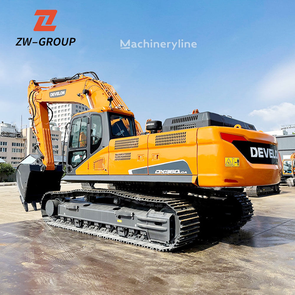 Novi Develon Brand New DX360LCA-7B Hydraulic Crawler Excavator for sale Ethio midi bager
