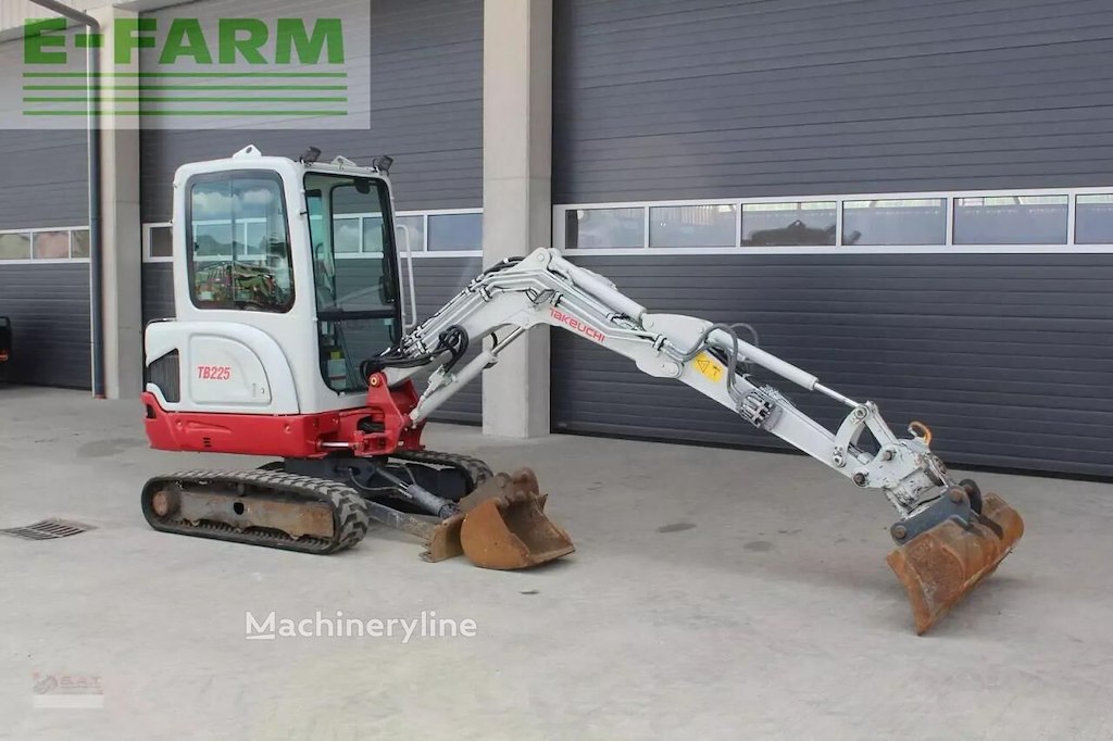 Takeuchi tb 225 - minibagger - powertilt - 2022 mini bager