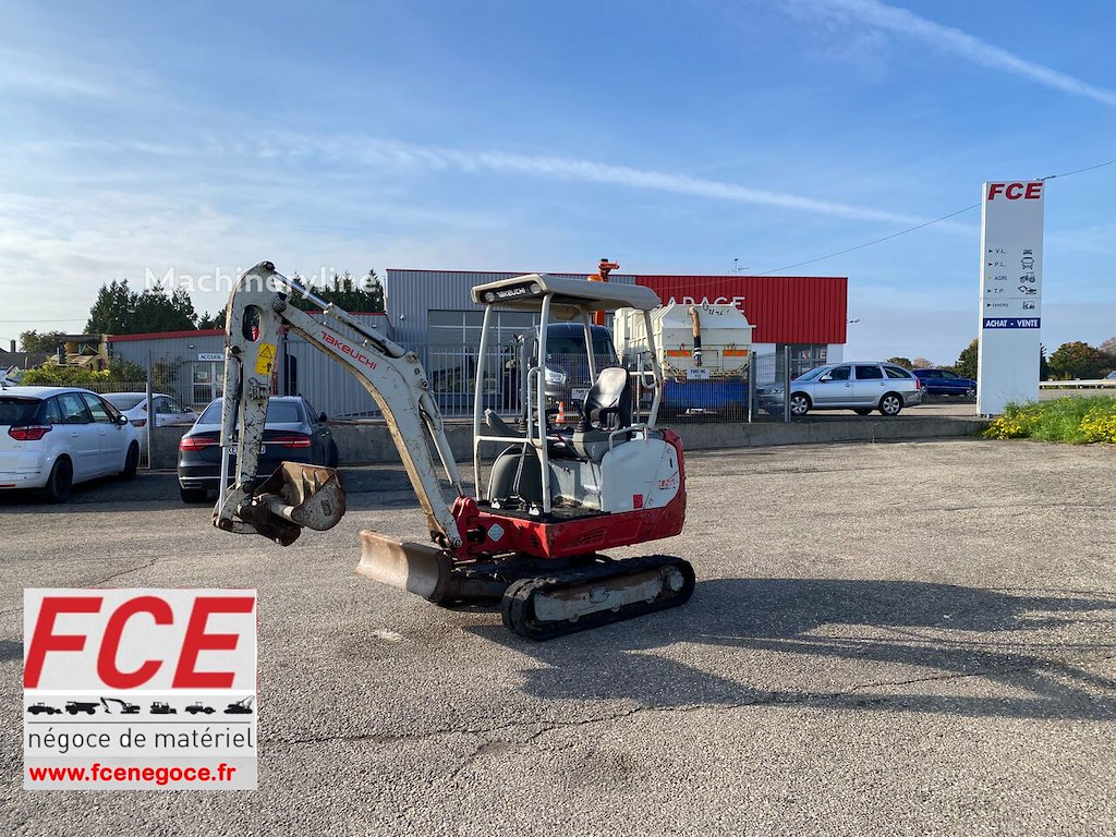 Takeuchi TB 216 mini bager nakon udesa