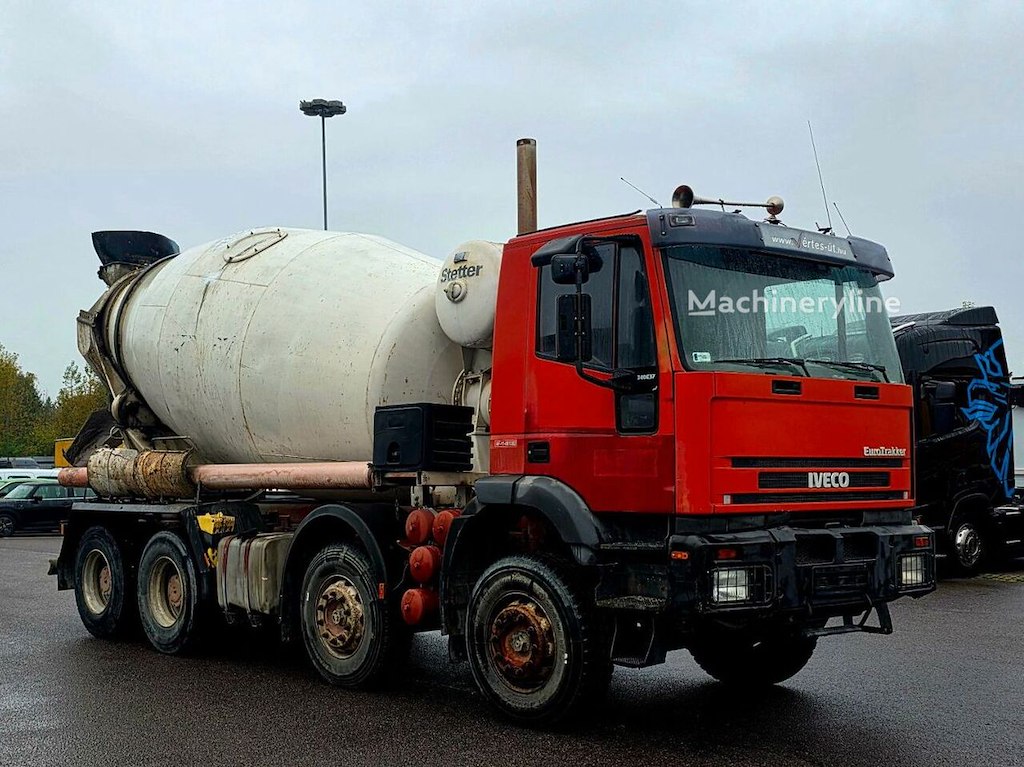 Stetter na šasiji IVECO 340 E370 kamion s mešalicom za beton