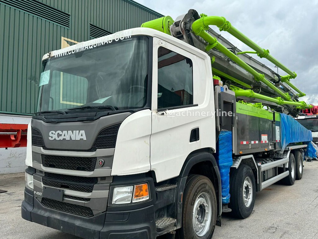 Zoomlion na šasiji Scania P450 pumpa za beton