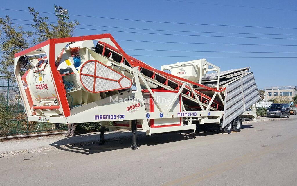 Nova Mesas Concrete Plant 100 m3 MOBILE CONCRETE BATCHING PLANT mobilna fabrika betona