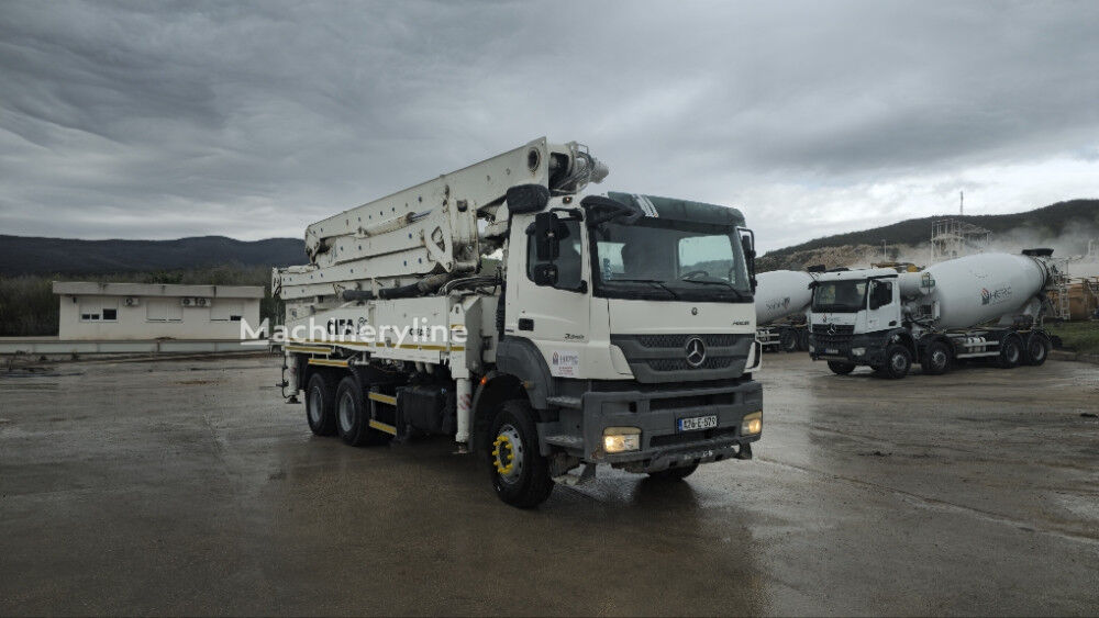 Cifa K38 na šasiji Mercedes-Benz Axor 3340 pumpa za beton