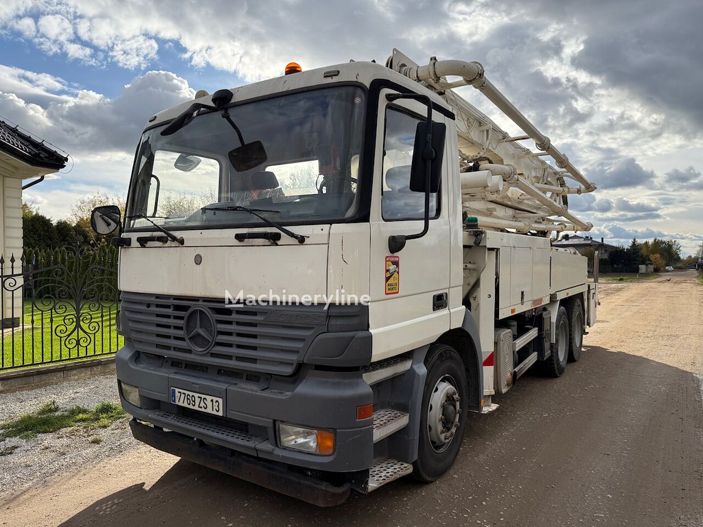 Putzmeister M32 na šasiji Mercedes-Benz Actros 2631 pumpa za beton