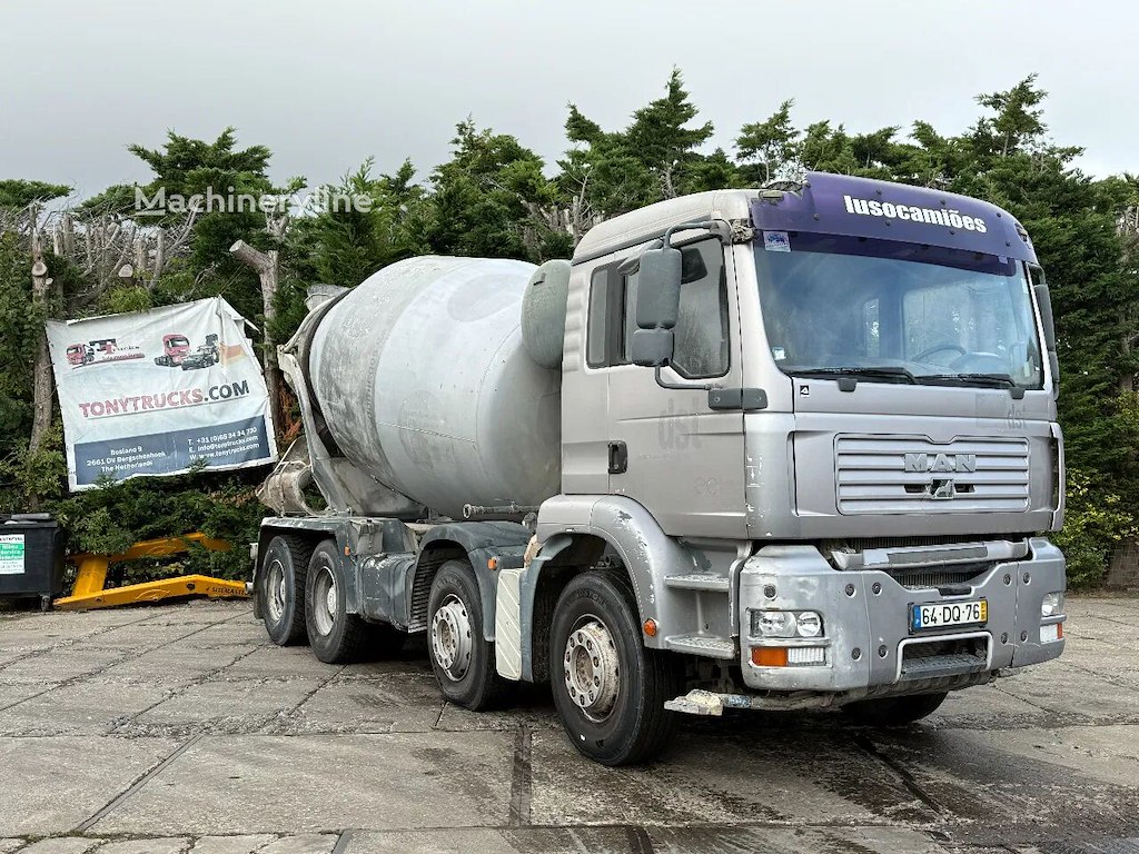 MAN TGA 35.360 8X4 SCHWING Beton Mixer Spring/Spring ZF Manual Gearb kamion s mešalicom za beton