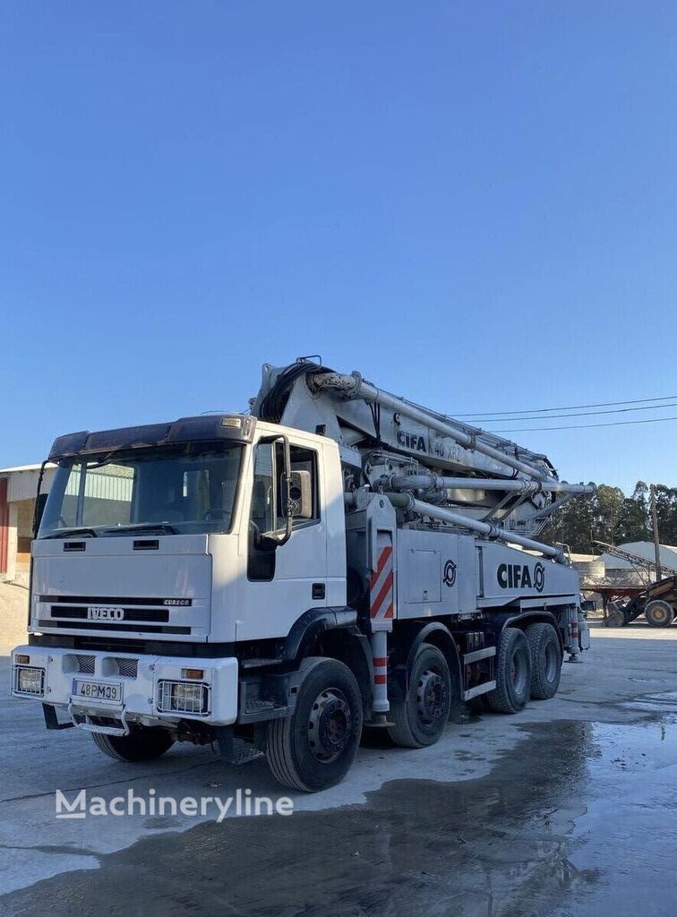 Cifa K40 XRZ na šasiji IVECO Eurotraker 410 pumpa za beton