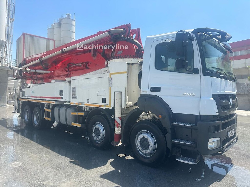 Putzmeister na šasiji Mercedes-Benz Actros 4140 pumpa za beton