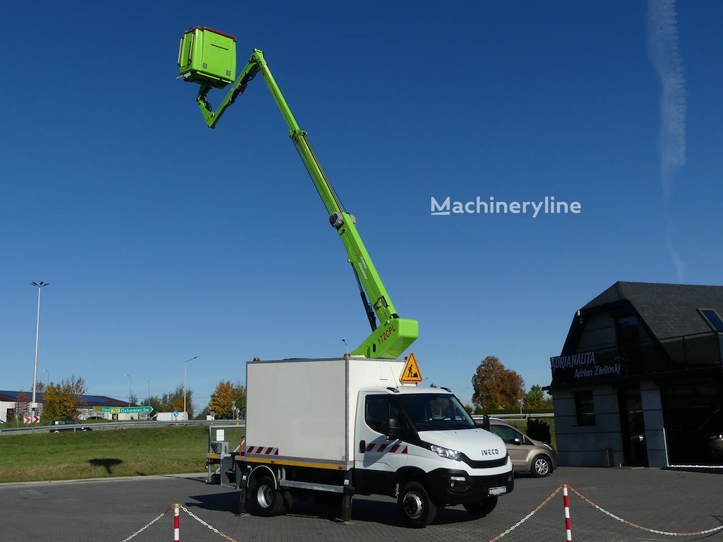 IVECO DAILY 72-180 / ZWYŻKA 17.4m / PODNOŚNIK KOSZOWY / BLOKADA MOSTU auto dizalica s korpom