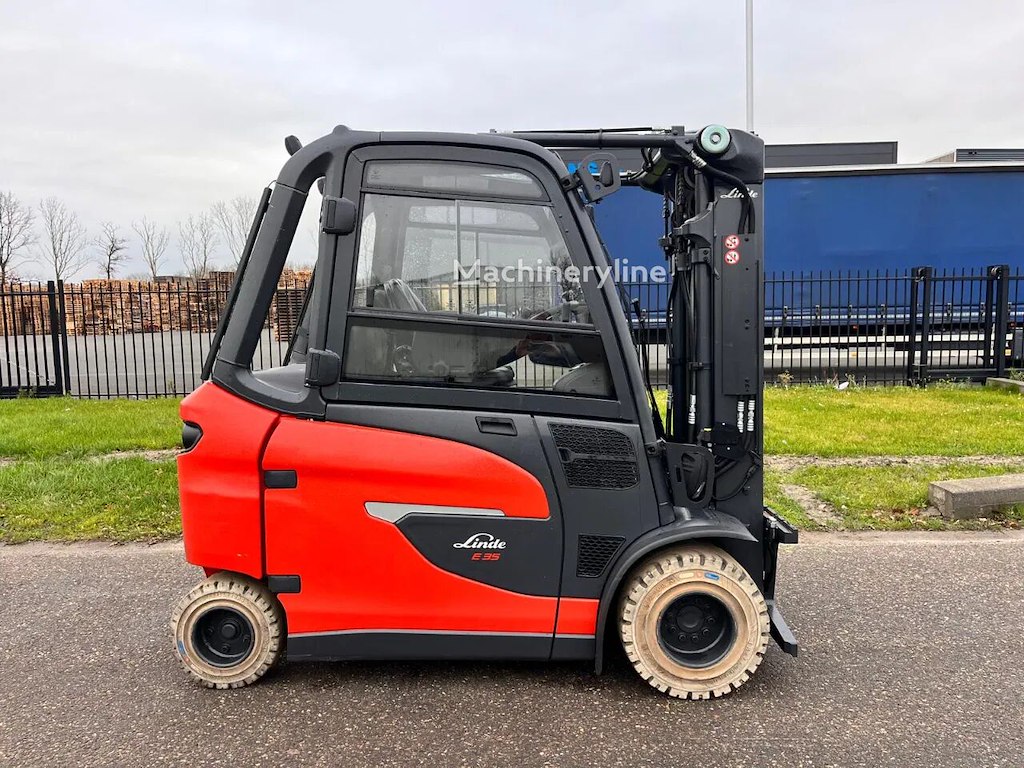Linde E35HL-01 električni viljuškar