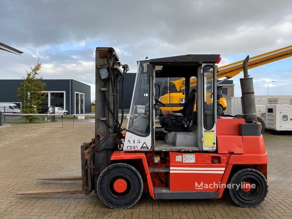 Kalmar DCD 55-6 6 ton Perkins Diesel Sideshift Positioner Freelift Heft dizel viljuškar