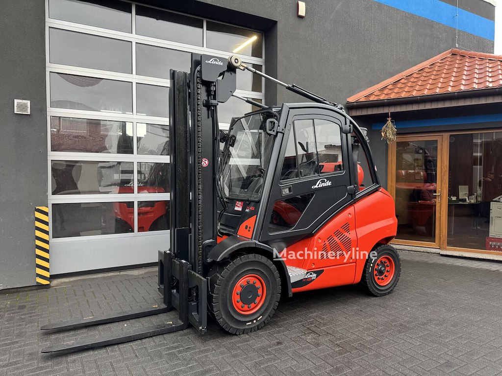Linde H45T-02 (968) viljuškar na gas