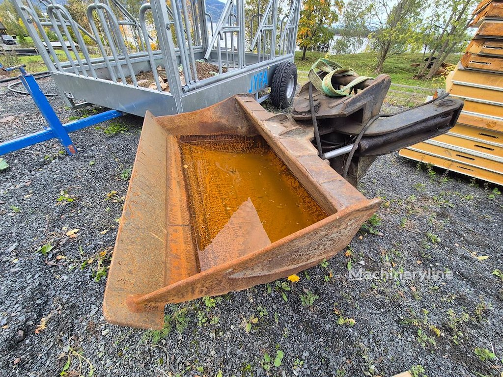 Prodaje se Andre Nybro Smide, hydraulisk pusseskuffe, S60 kašiku za gradiranje na aukciji