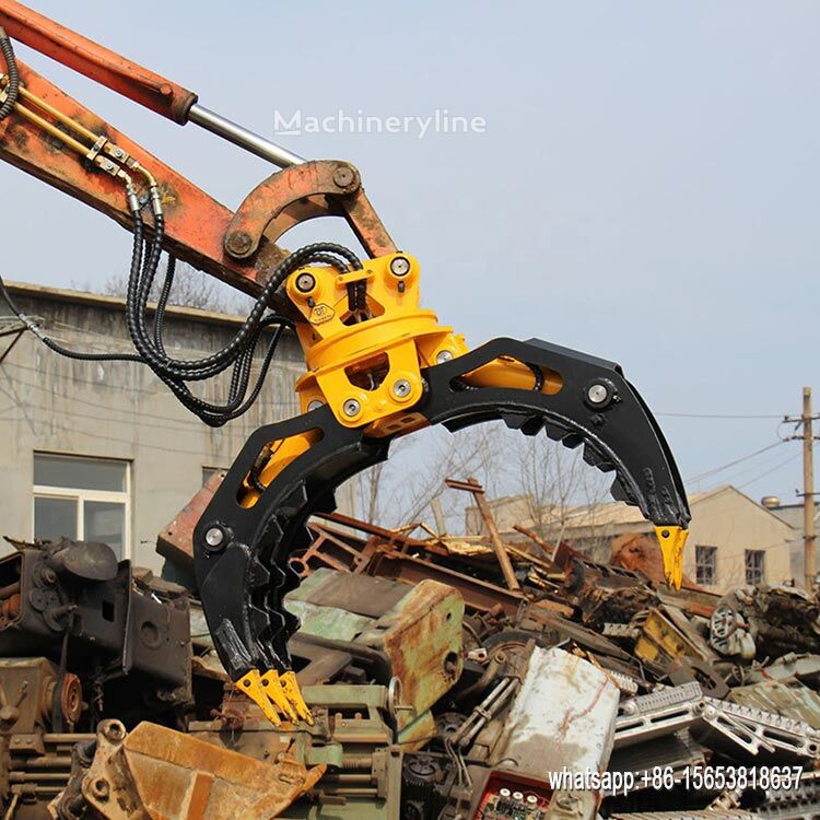Heavy-Duty Excavator Grapples – Wood, Log, Stone & Rock Grapple Attachments Jiangtu JT-00/01/02/04/06/08/10/14/17 za bagera