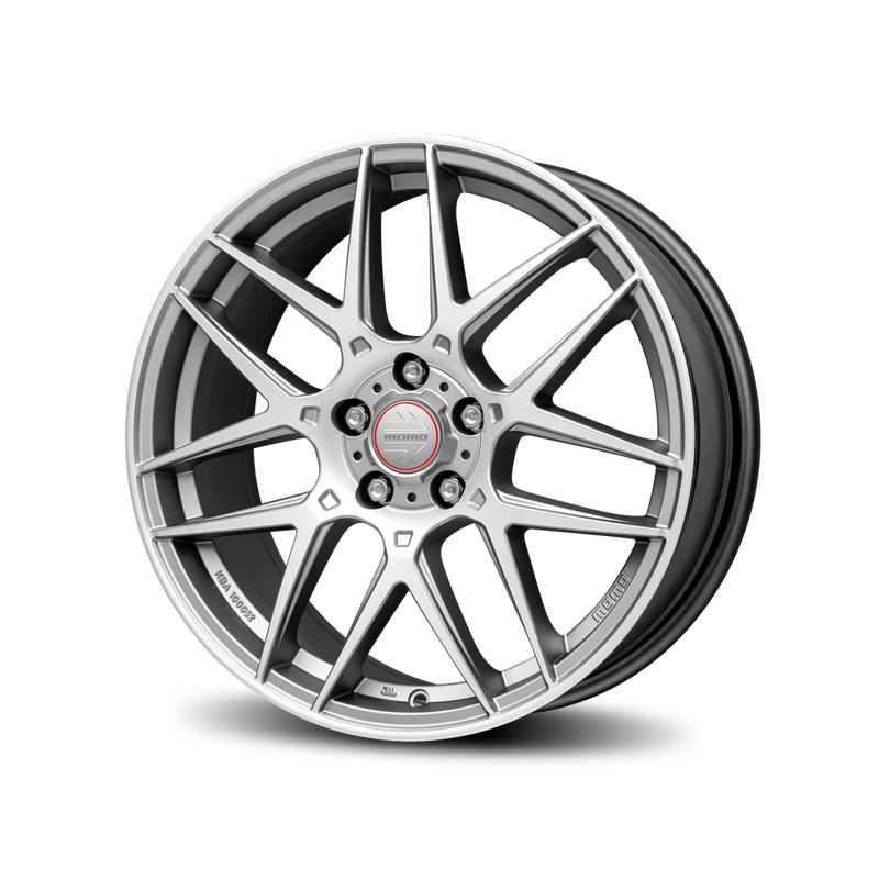 Alu felna 17x7,5 5/112 ET MOMO Competizione Titan Silver Polished