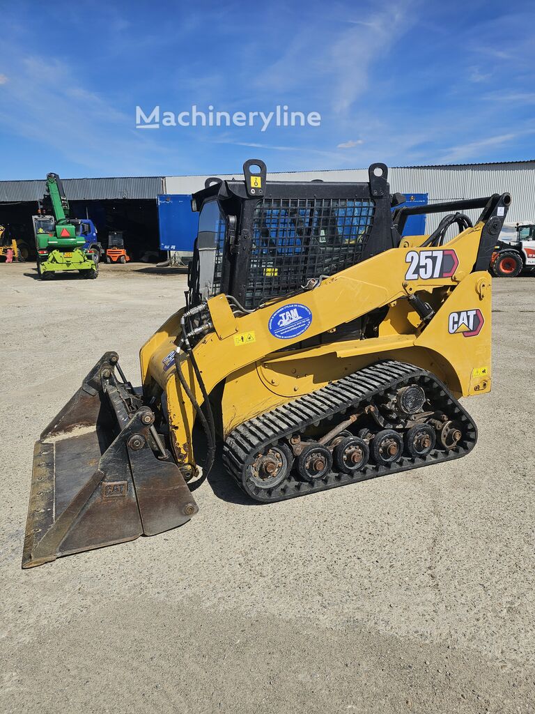 Caterpillar 257b mini utovarivač guseničar