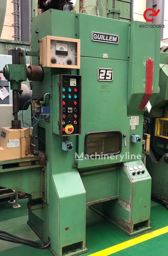 Prodaje se GUILLEN.25 TN MODELO D25 /4.50 (7456) mehaničku presu na aukciji