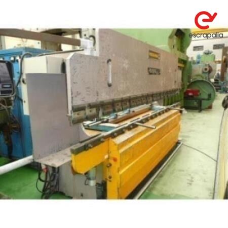 Prodaje se 3789 PLEGADORA HIDRAULICA MEBUSA MODELO 3000/ 4000 * 80 Tn CNC l presu za savijanje lima na aukciji
