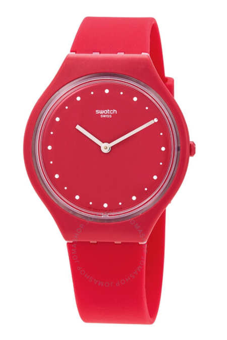 RUCNI SAT SWATCH Skinautique Mate Red Dial SVOR101