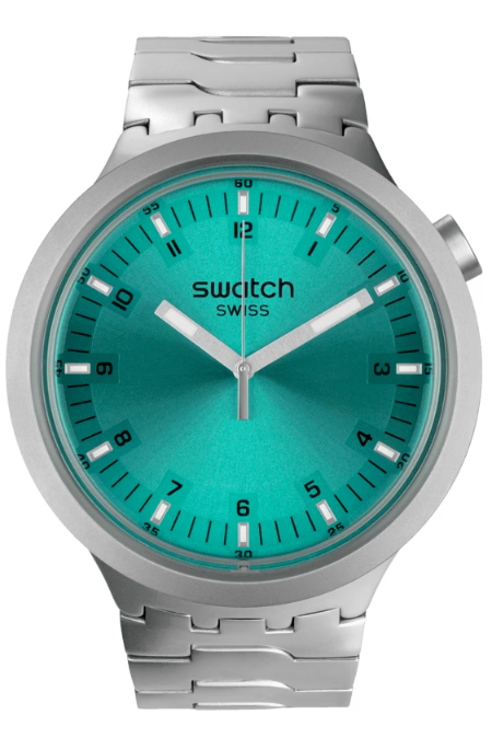 RUCNI SAT SWATCH AQUA SHIMMER SB07S100G