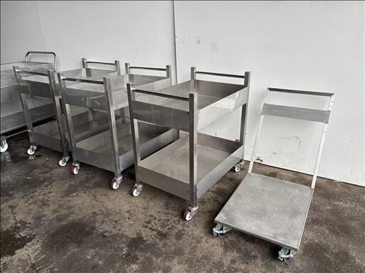 NNP Stainless trolleys servirna kolica