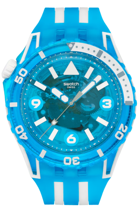 RUCNI SAT SWATCH BLUE FIRE SSCU09S100