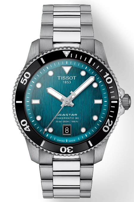 RUCNI SAT TISSOT Seastar 1000 Powermatic 80 T120.807.11.091.00