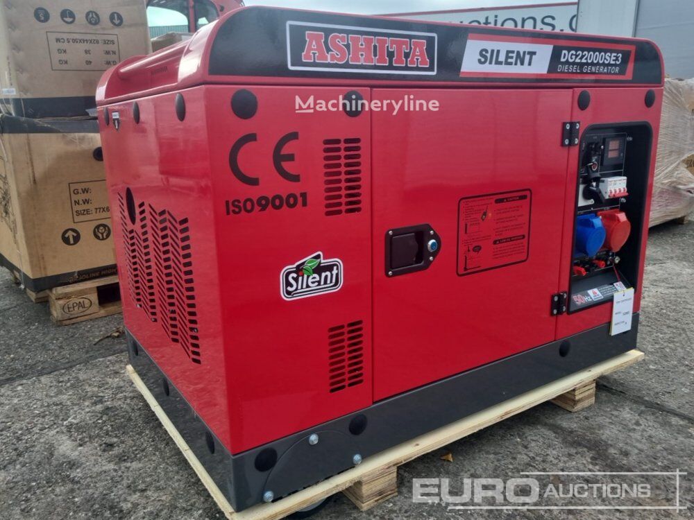 Prodaje se Ashita DG22000SE3 diesel generator na aukciji