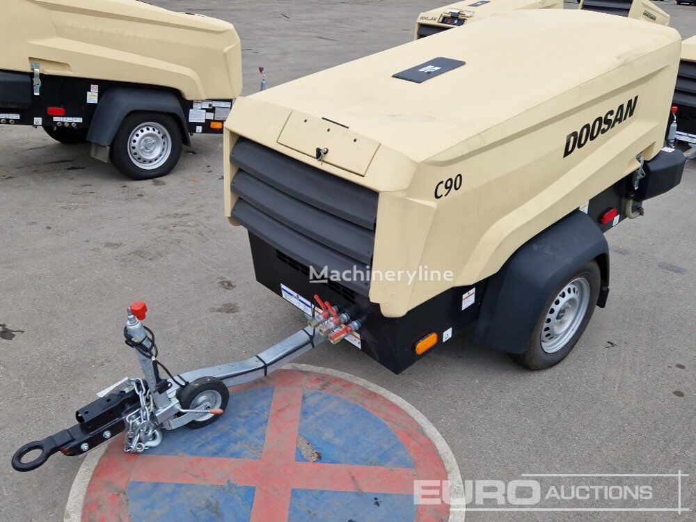 Prodaje se Doosan C90 mobilni kompresor na aukciji