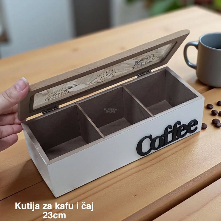 Kutija za kafu i čaj 23 CM