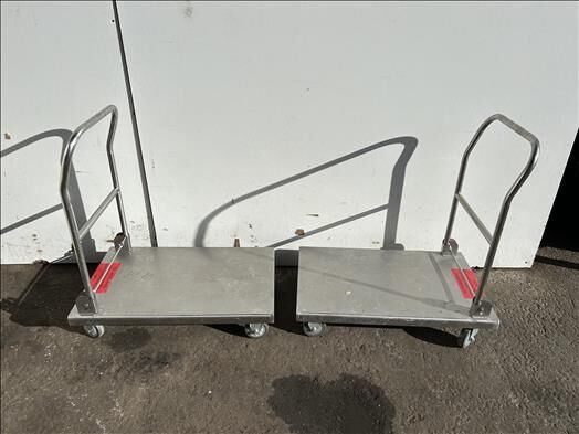 NNP Stainless trolleys kolica sa platformom