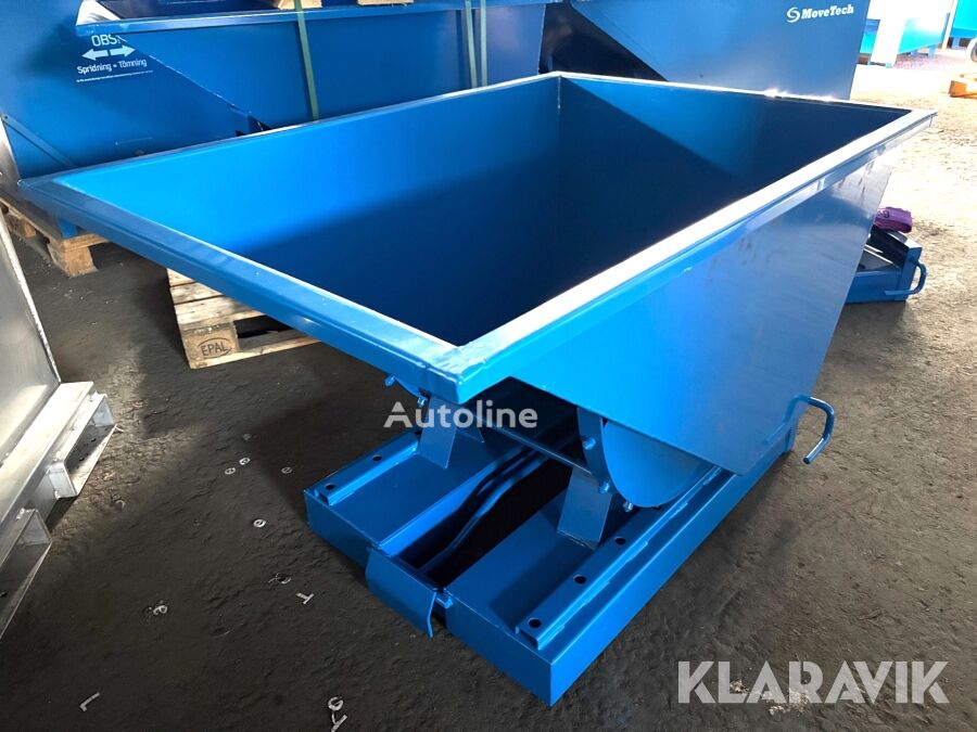 Prodaje se Tippcontainer Movetech medplatta och spak kontejner za kipovanje na aukciji