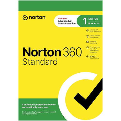 Norton 360 Standard, 1 uređaj, 2 godine